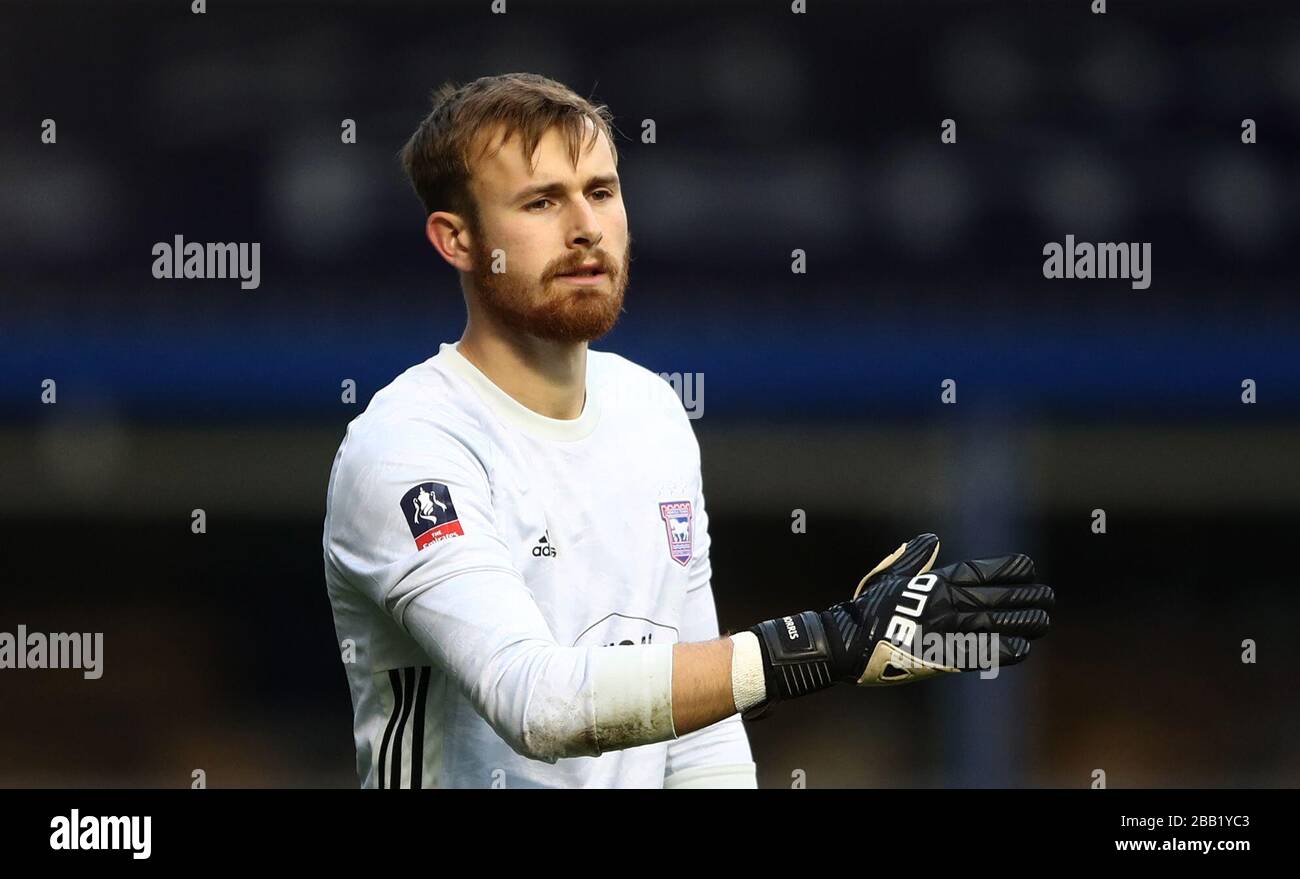 Ipswich Town goalkeeper Will Norris Stock Photo - Alamy