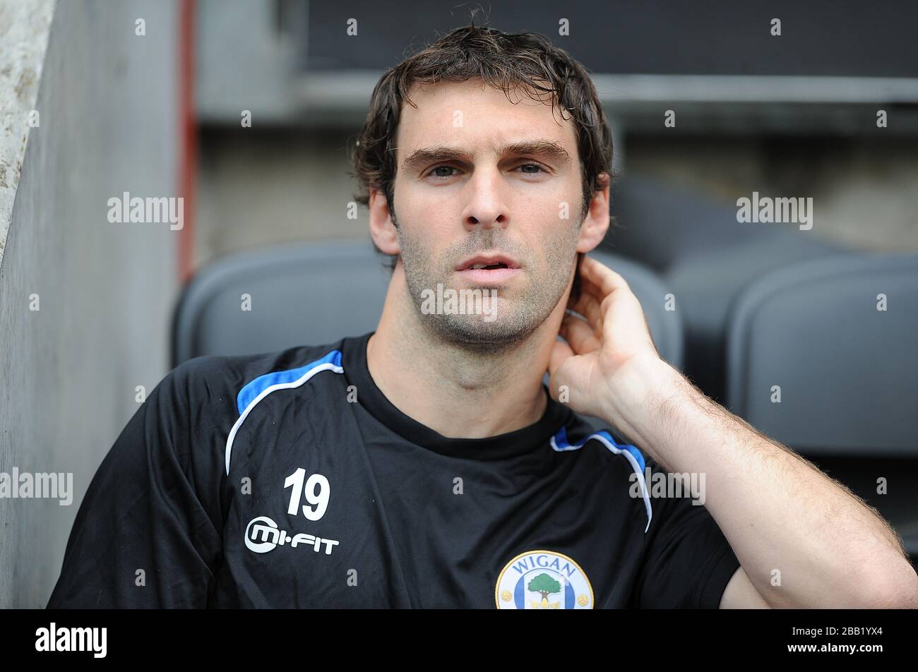 Mauro Boselli, Wigan Athletic Stock Photo - Alamy