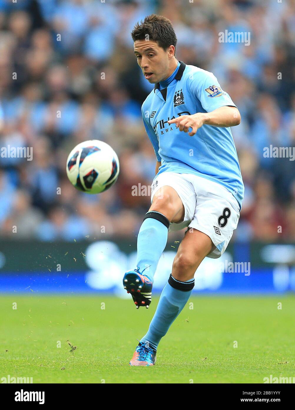 Manchester City's Samir Nasri Stock Photo - Alamy