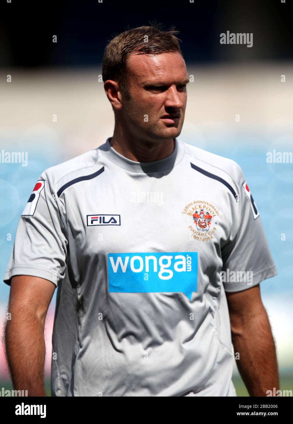 Ian Evatt, Blackpool Stock Photo - Alamy