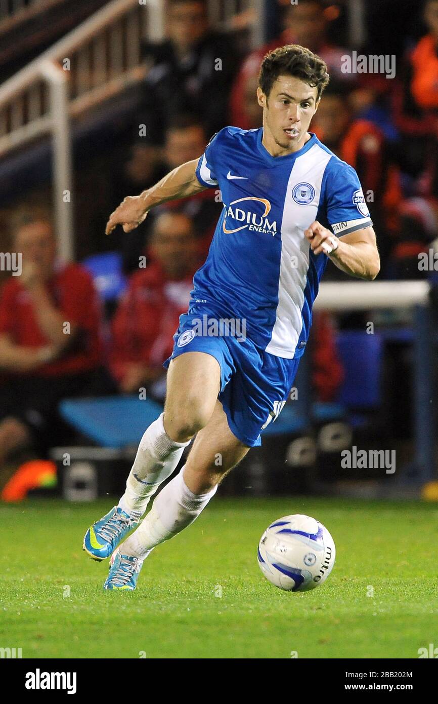 Tommy Rowe, Peterborough United Stock Photo - Alamy