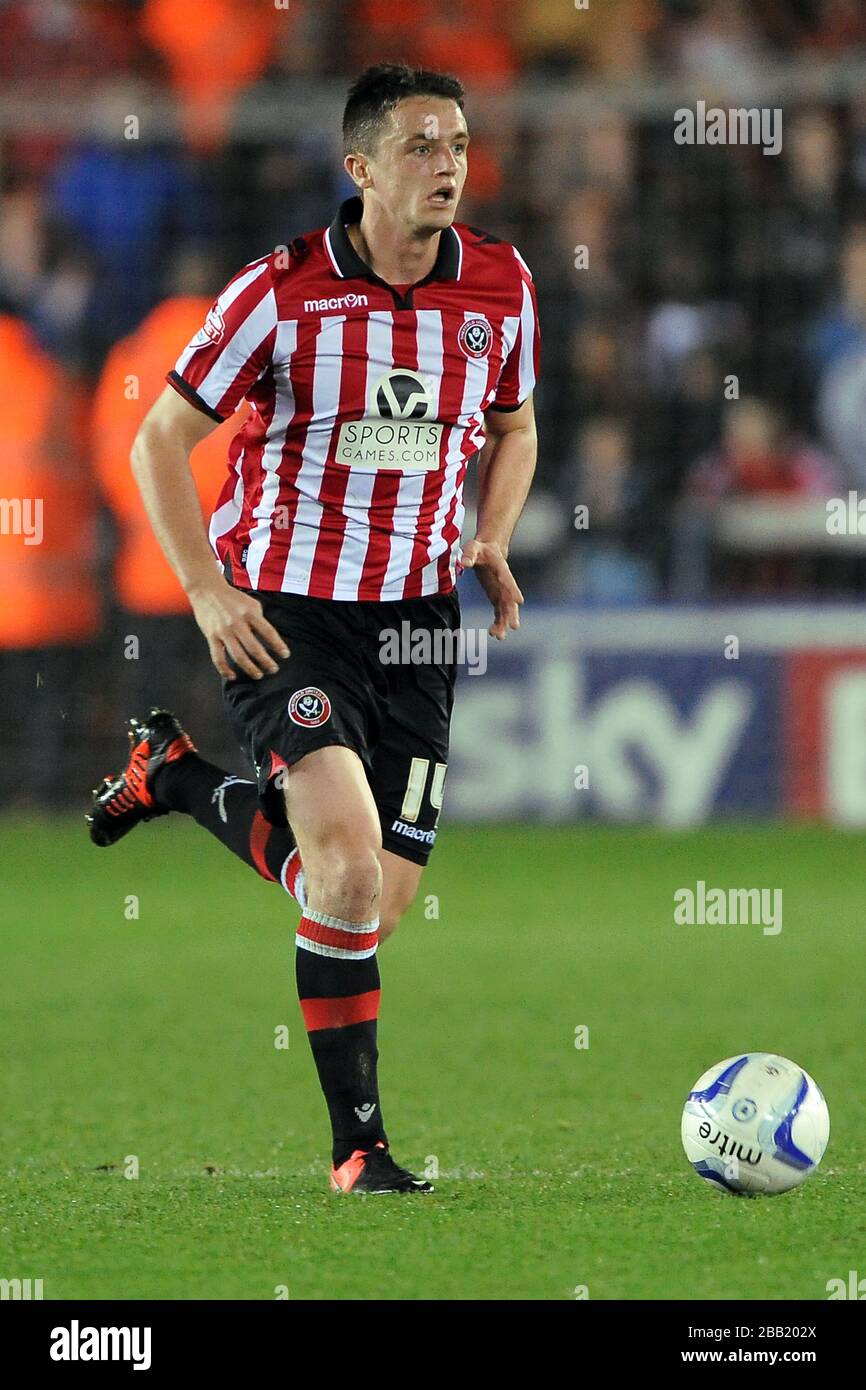 Stephen McGinn, Sheffield United Stock Photo - Alamy