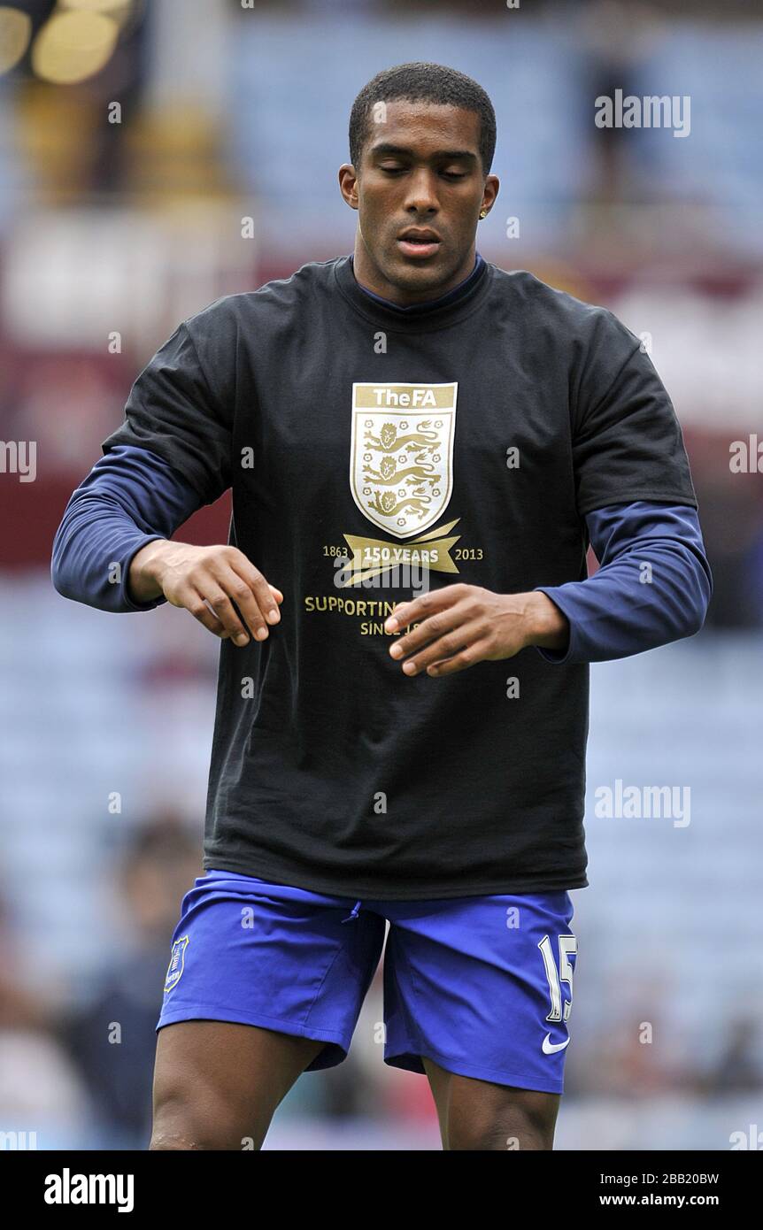 Sylvain Distin, Everton Stock Photo - Alamy