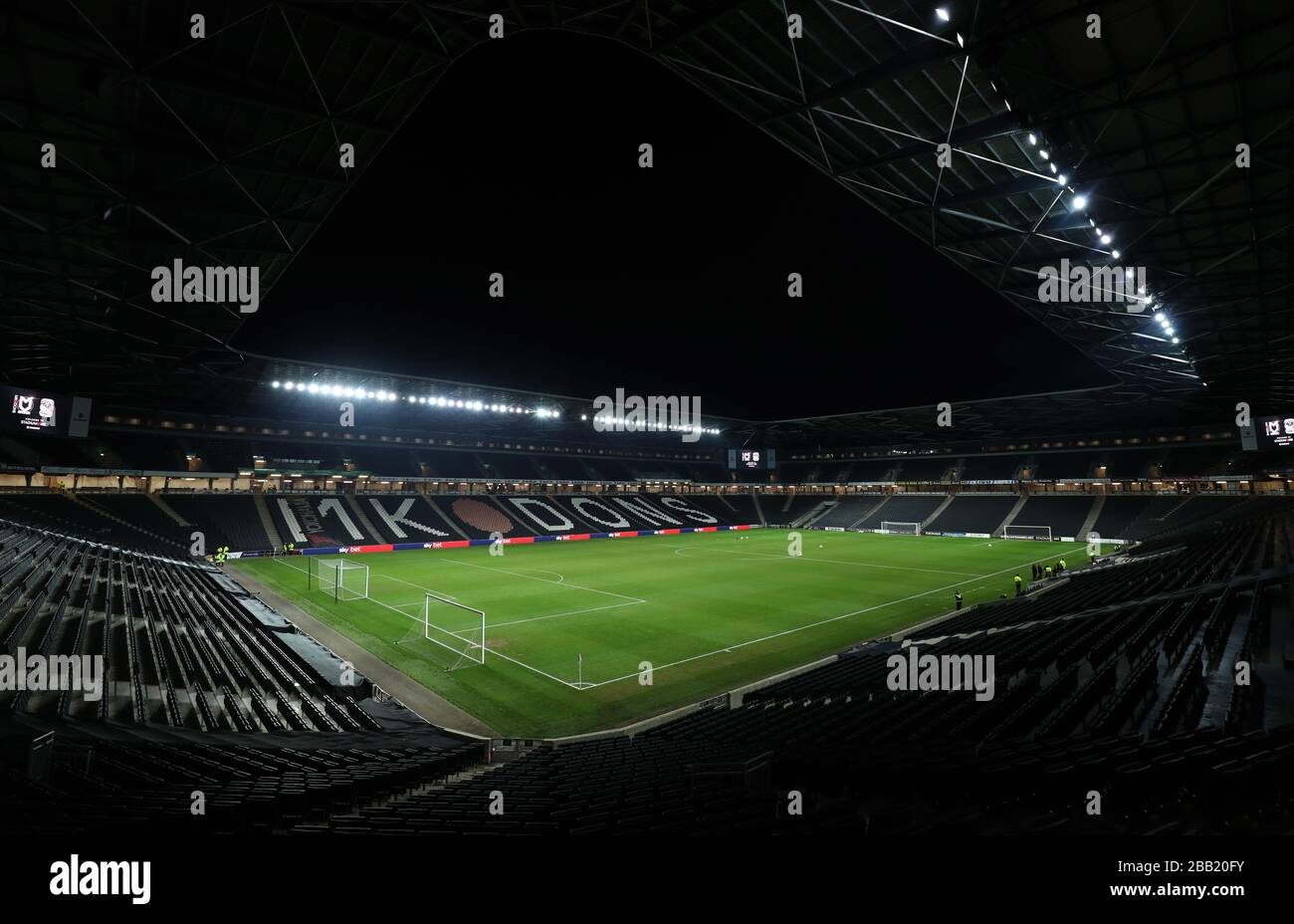 General view of Stadium MK ahead of the match Stock Photo - Alamy