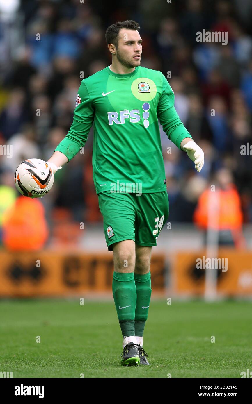 Goalkeeper Jake Kean, Blackburn Rovers Stock Photo - Alamy