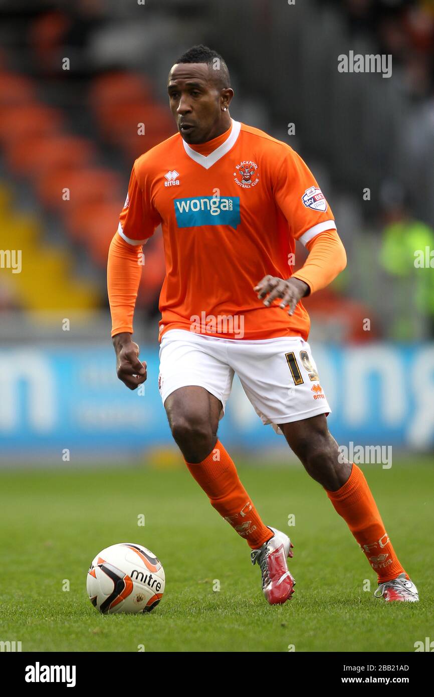 Ricardo Fuller, Blackpool Stock Photo - Alamy