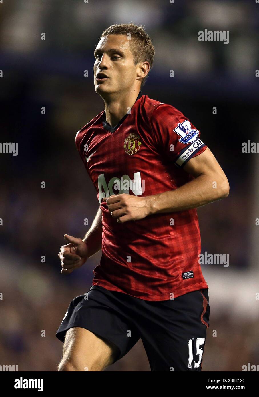 Nemanja Vidic, Manchester United Stock Photo - Alamy