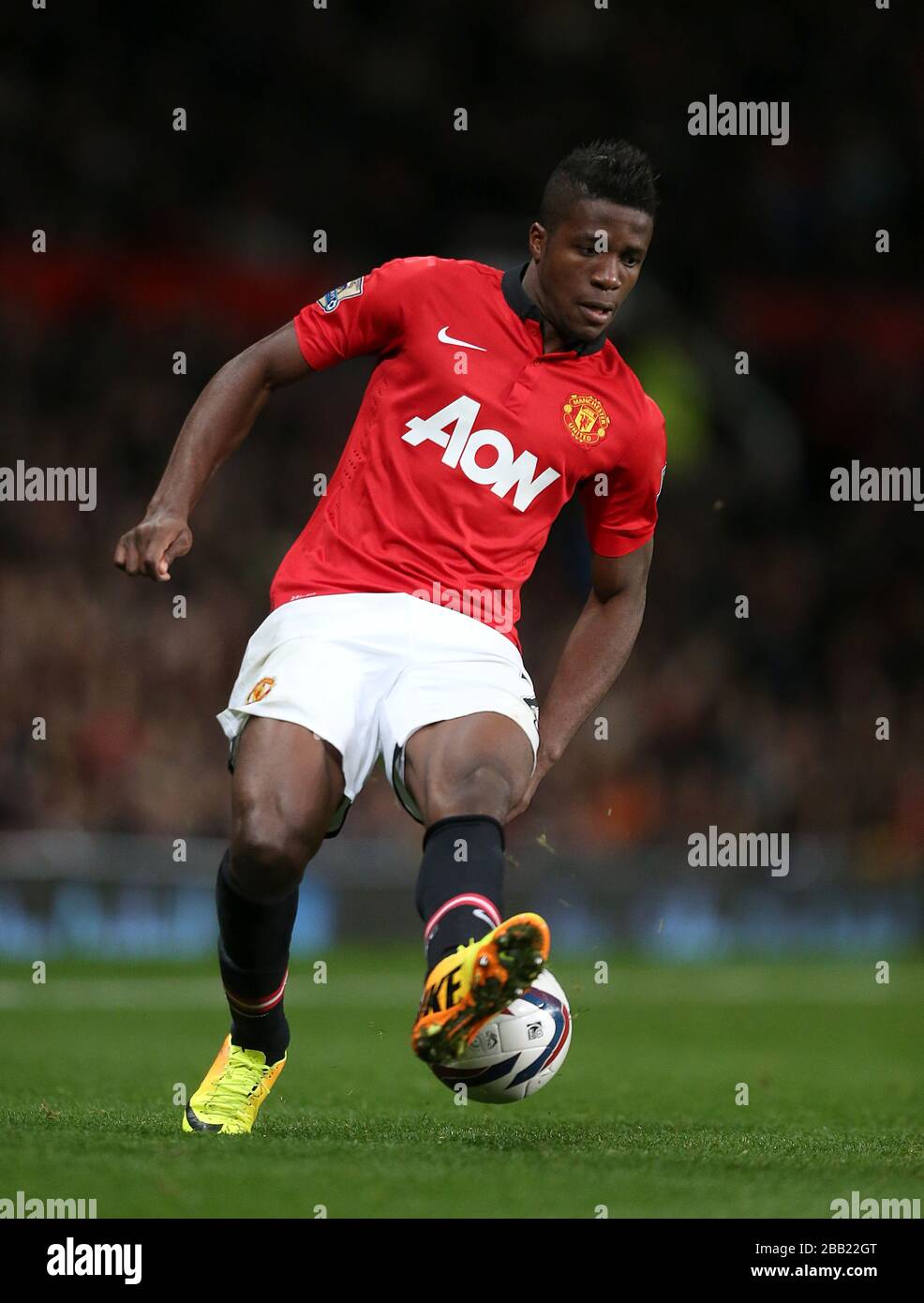 Wilfried Zaha, Manchester United Stock Photo - Alamy