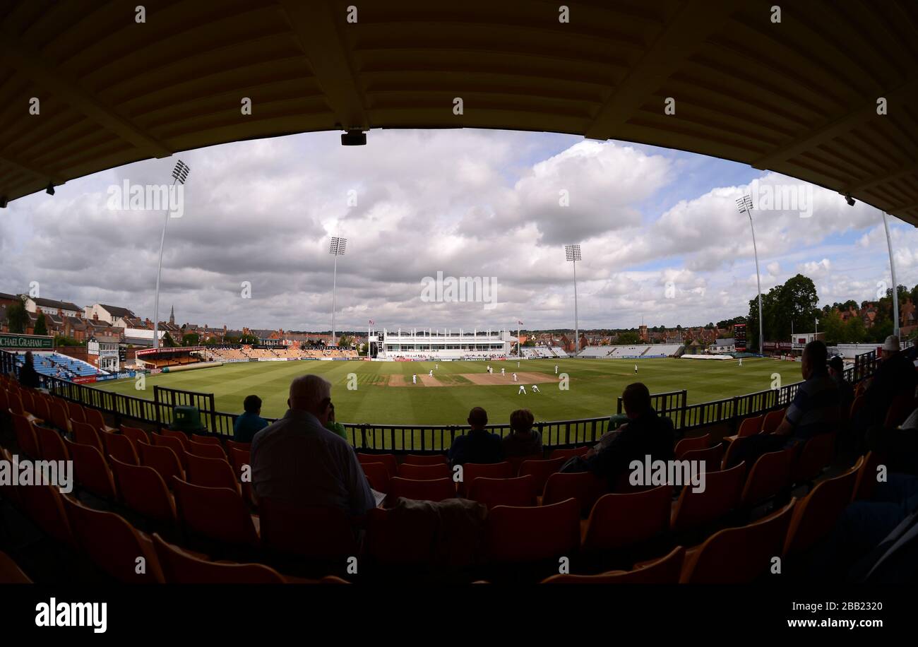 Northampton as northamptonshire take on derbyshire hi-res stock ...