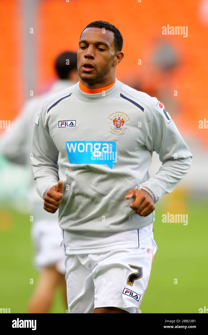 Matt Phillips, Blackpool Stock Photo - Alamy