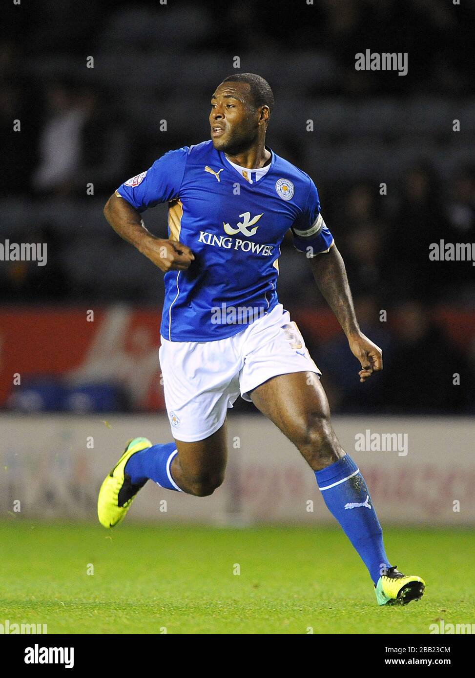 Wes Morgan, Leicester City Stock Photo - Alamy
