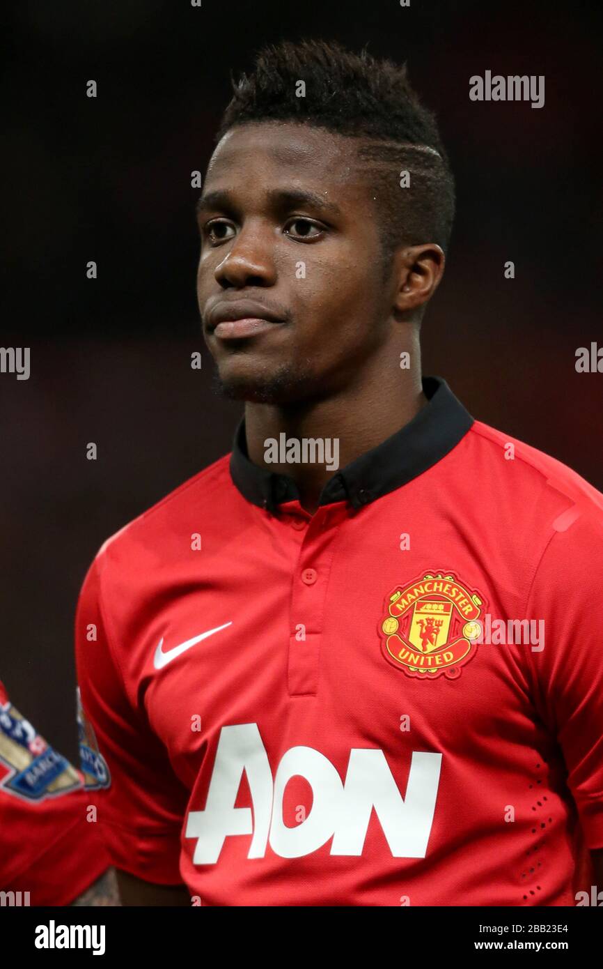 Wilfried Zaha, Manchester United Stock Photo - Alamy