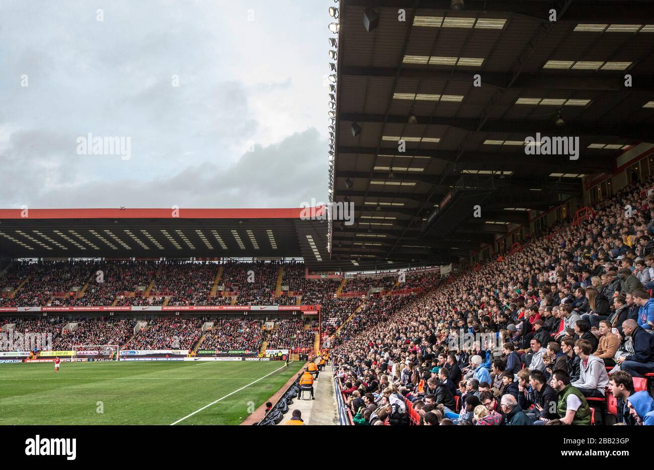 A general view of the inside of the stadium Stock Photo - Alamy
