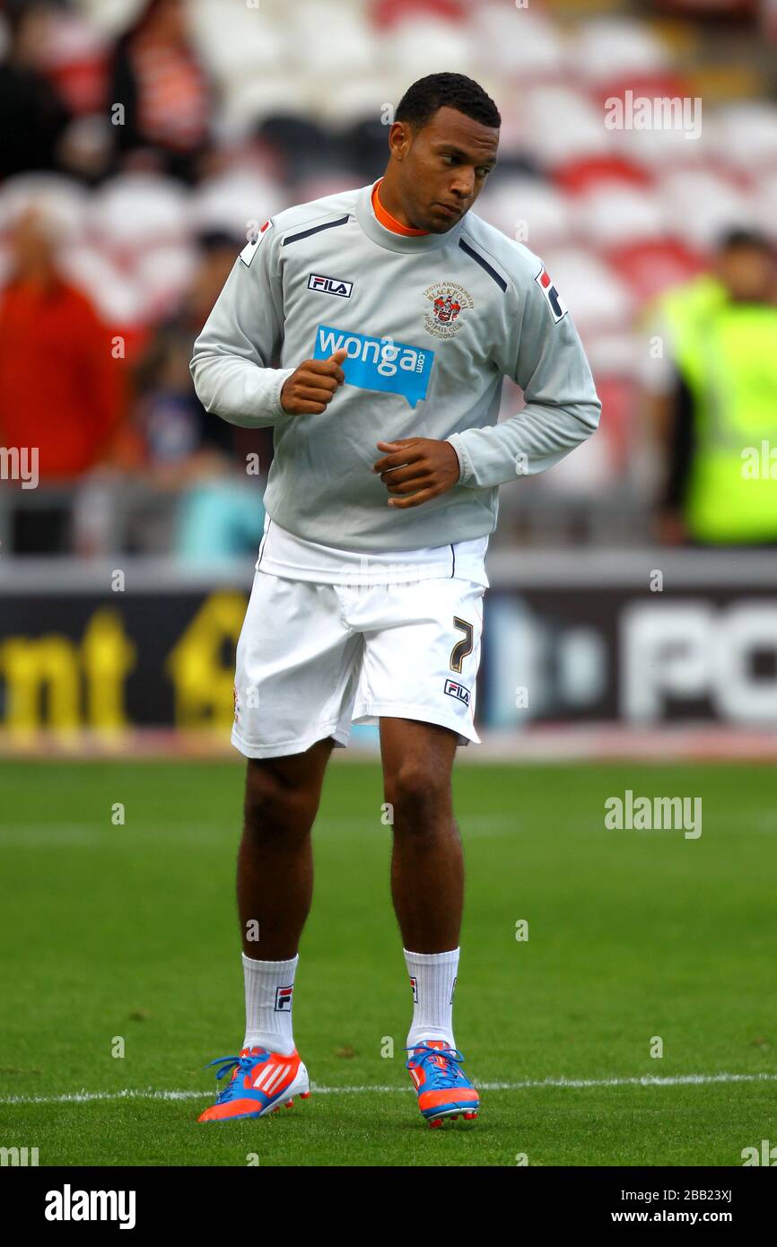 Matt Phillips, Blackpool Stock Photo - Alamy
