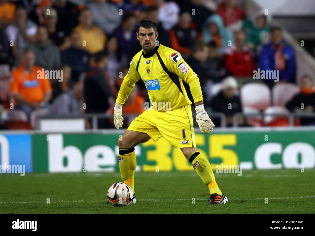 Matt Gilks, Blackpool goalkeeper Stock Photo - Alamy