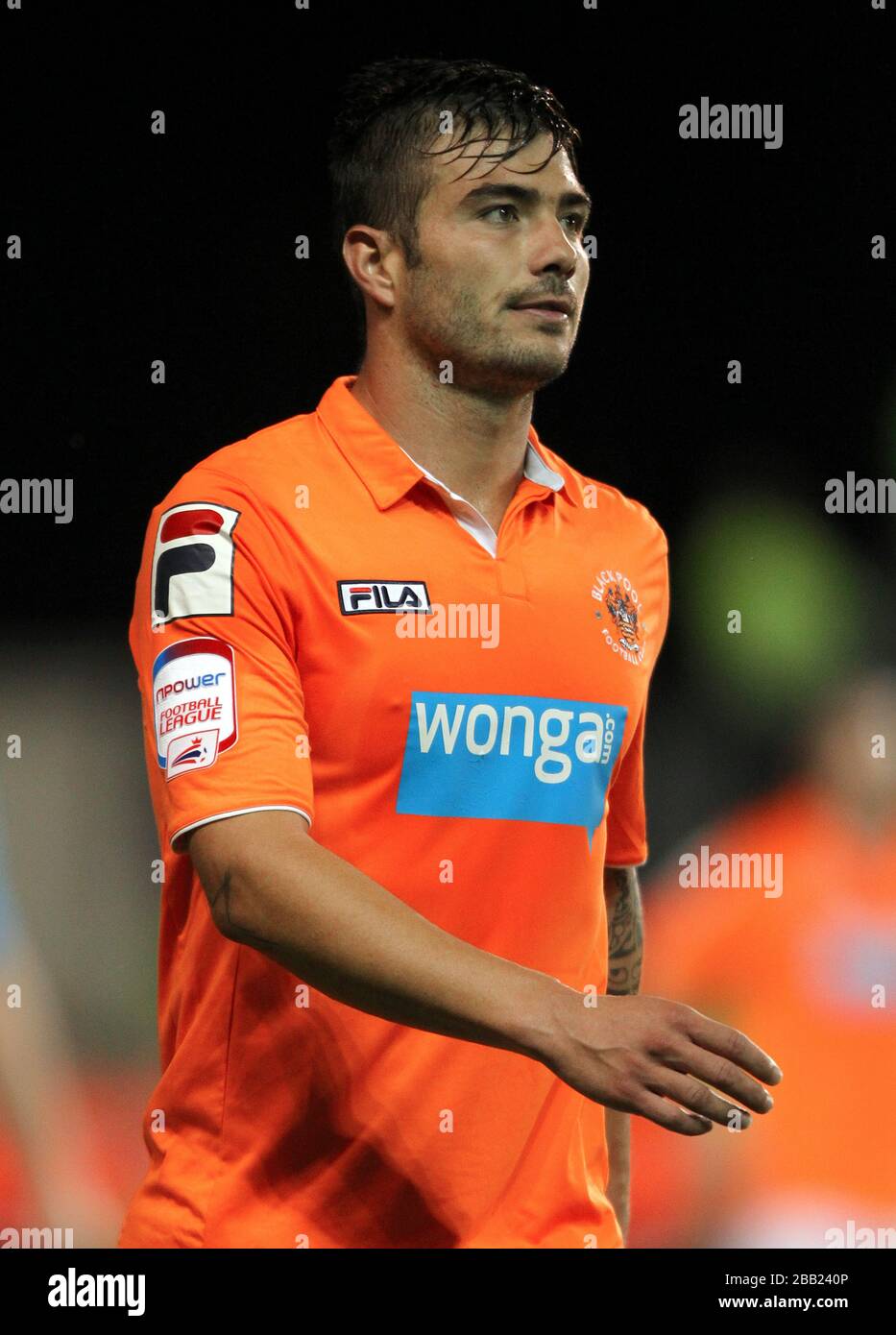 Tiago Gomes, Blackpool Stock Photo - Alamy