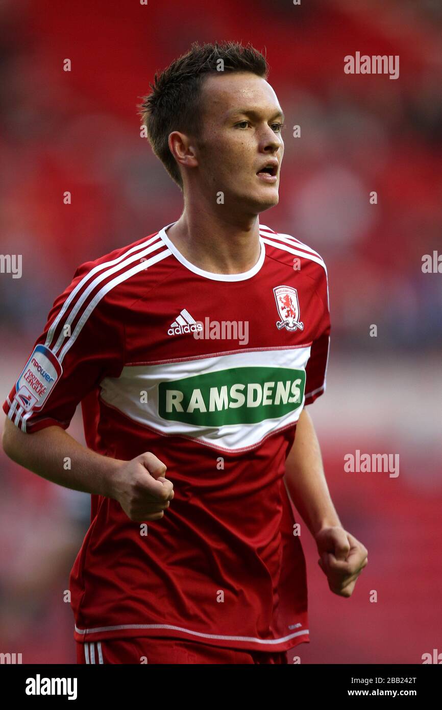 Josh McEachran, Middlesbrough Stock Photo - Alamy