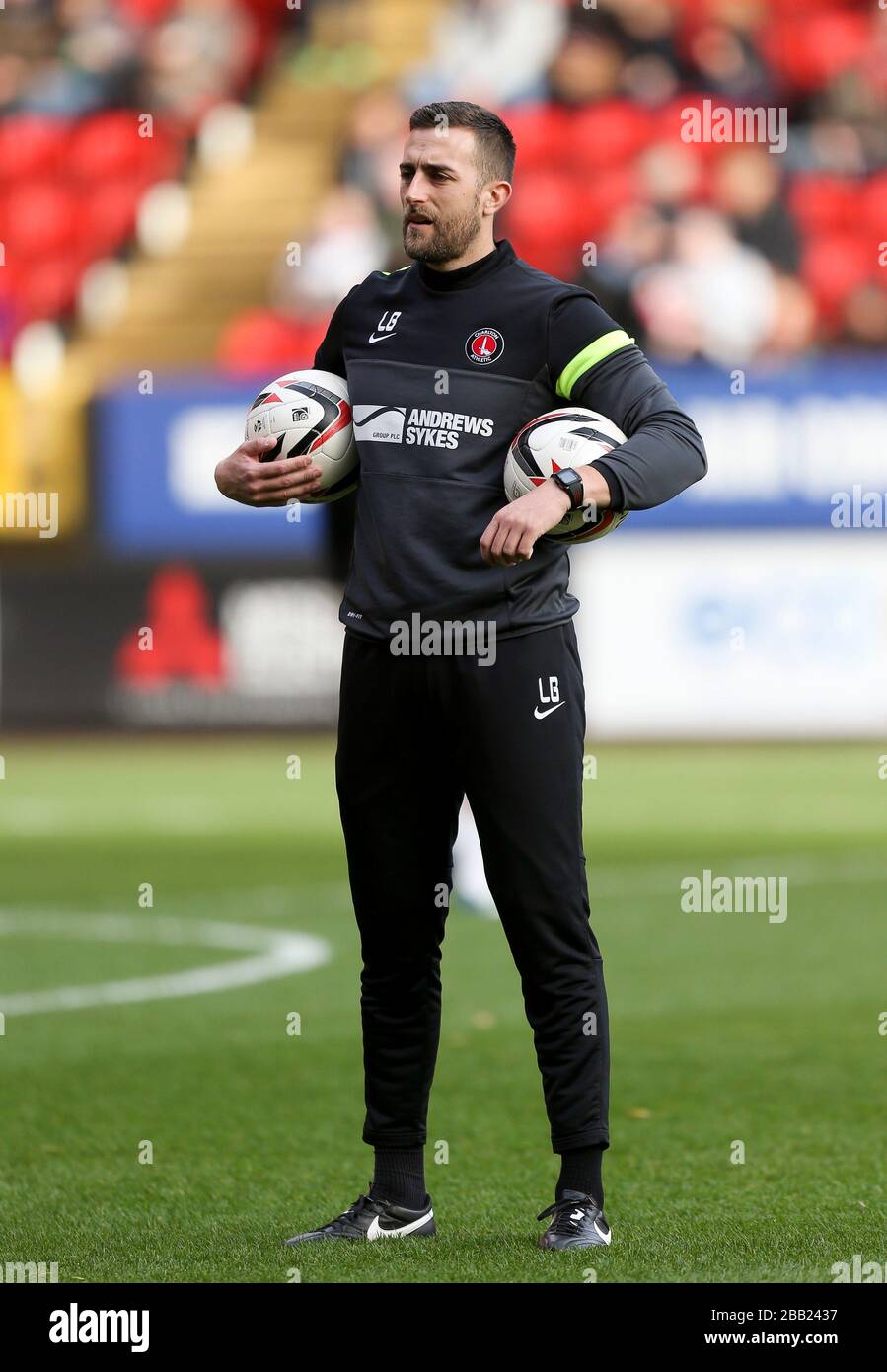 Lawrence Bloom, Charton Athletic Head of Sports Science Stock Photo - Alamy