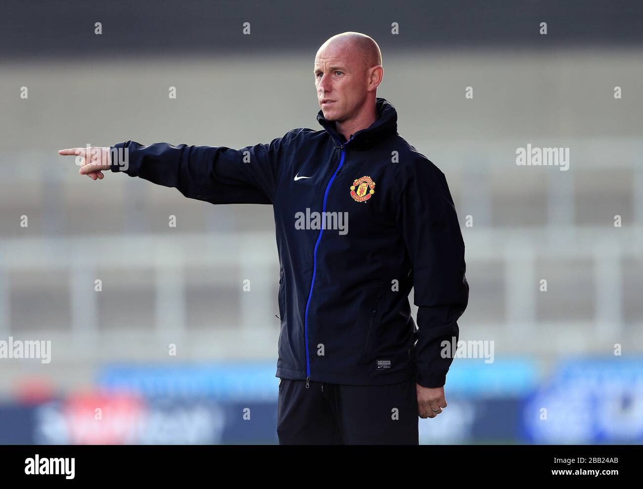Manchester United coach Nicky Butt Stock Photo - Alamy