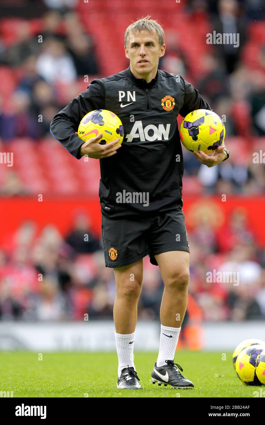 Manchester united coach phil neville hi-res stock photography and ...