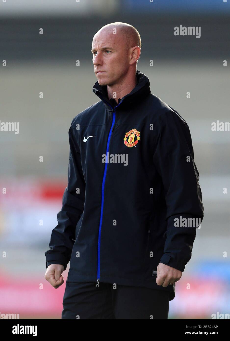 Manchester United coach Nicky Butt Stock Photo - Alamy