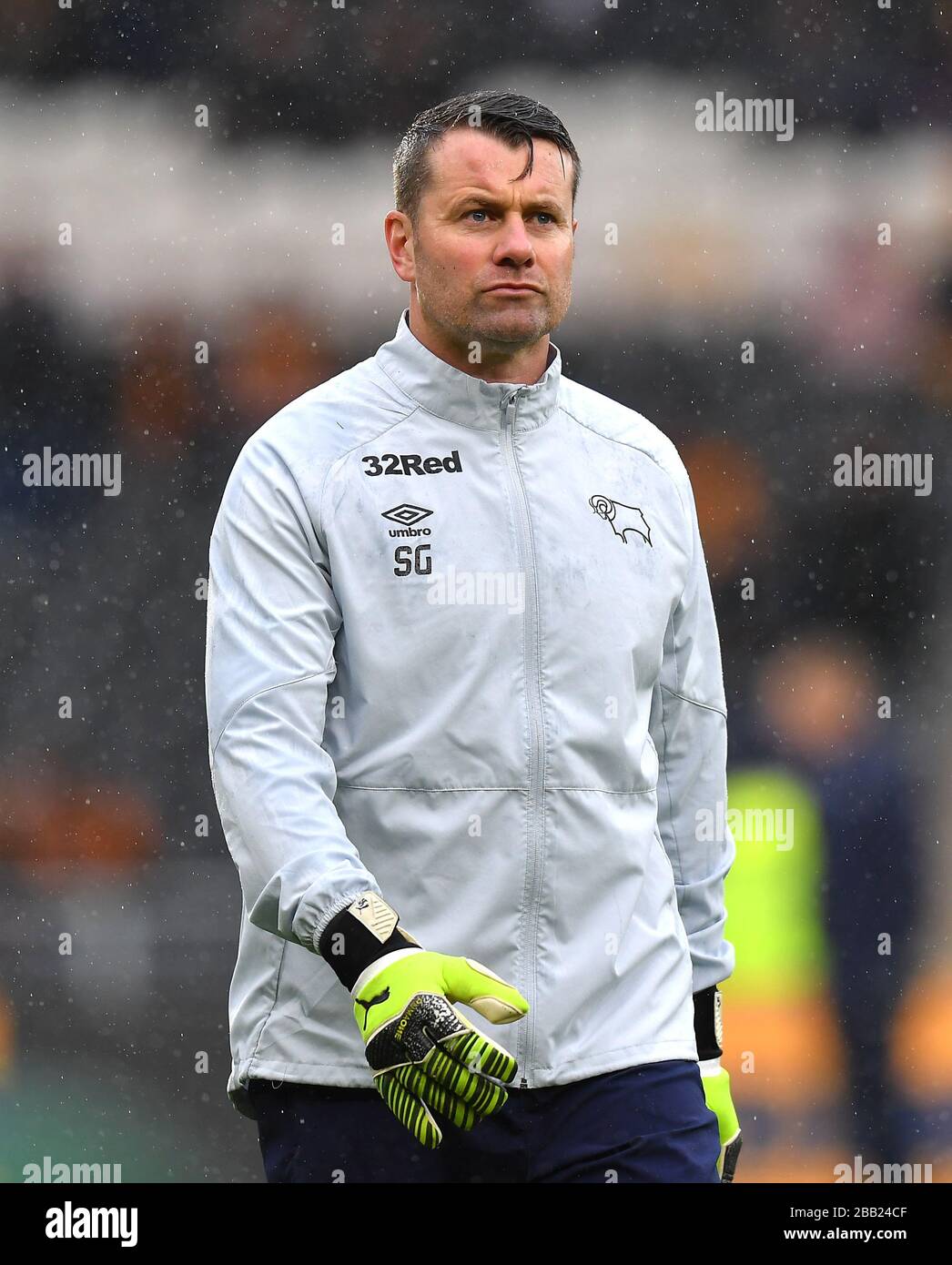 Derby County's goalkeeping coach Shay Given Stock Photo - Alamy