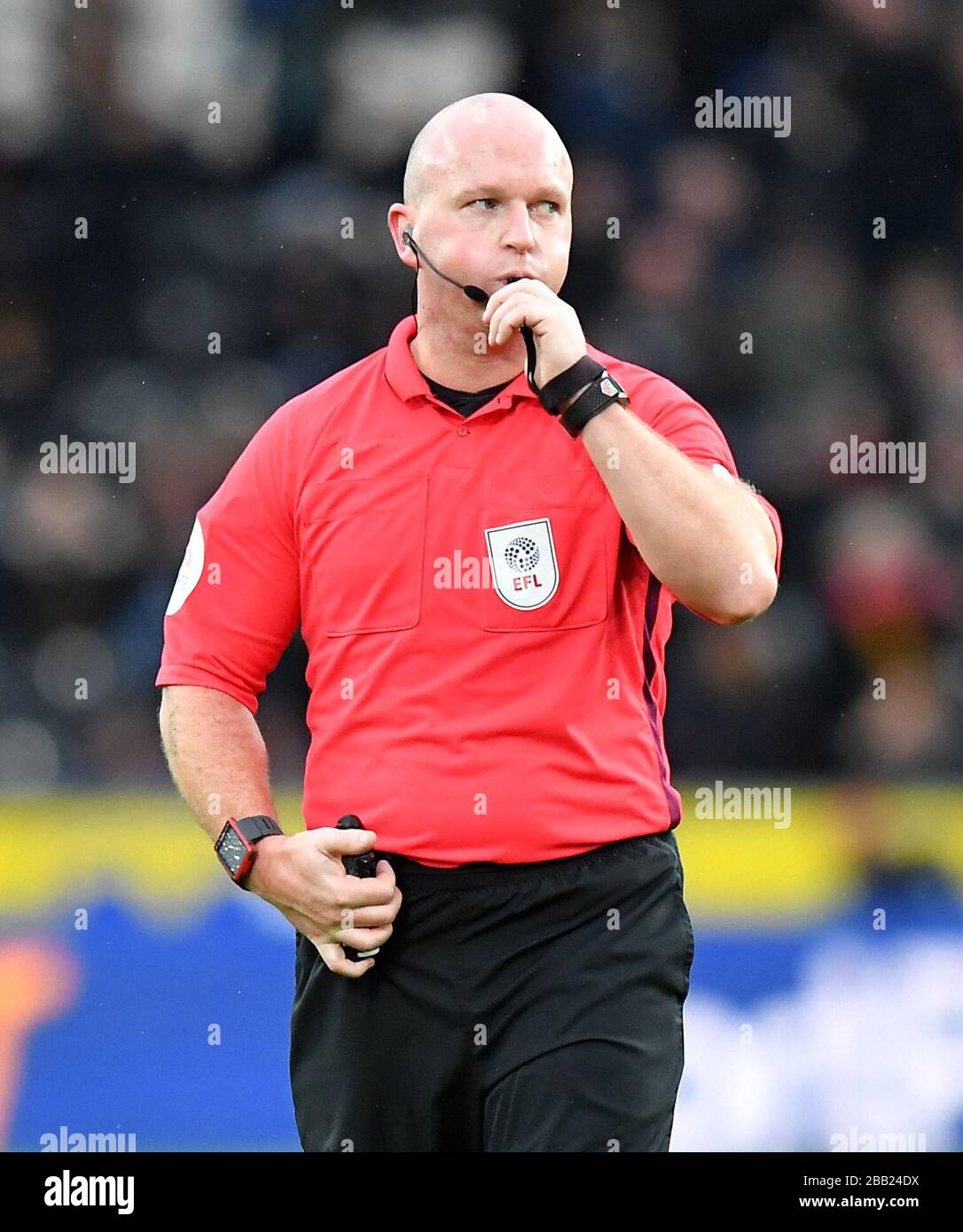 Match referee Simon Hooper Stock Photo - Alamy