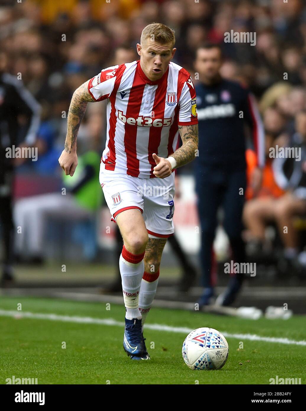 Stoke City's James McClean Stock Photo - Alamy