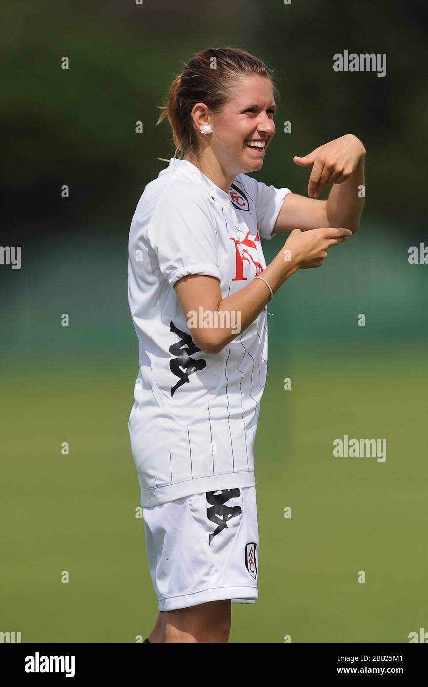 Mandy Tobin, Fulham Ladies DFC Stock Photo - Alamy