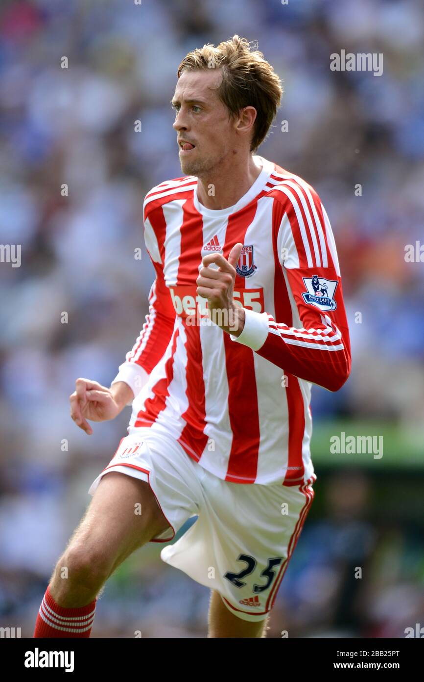 Peter Crouch, Stoke City Stock Photo - Alamy