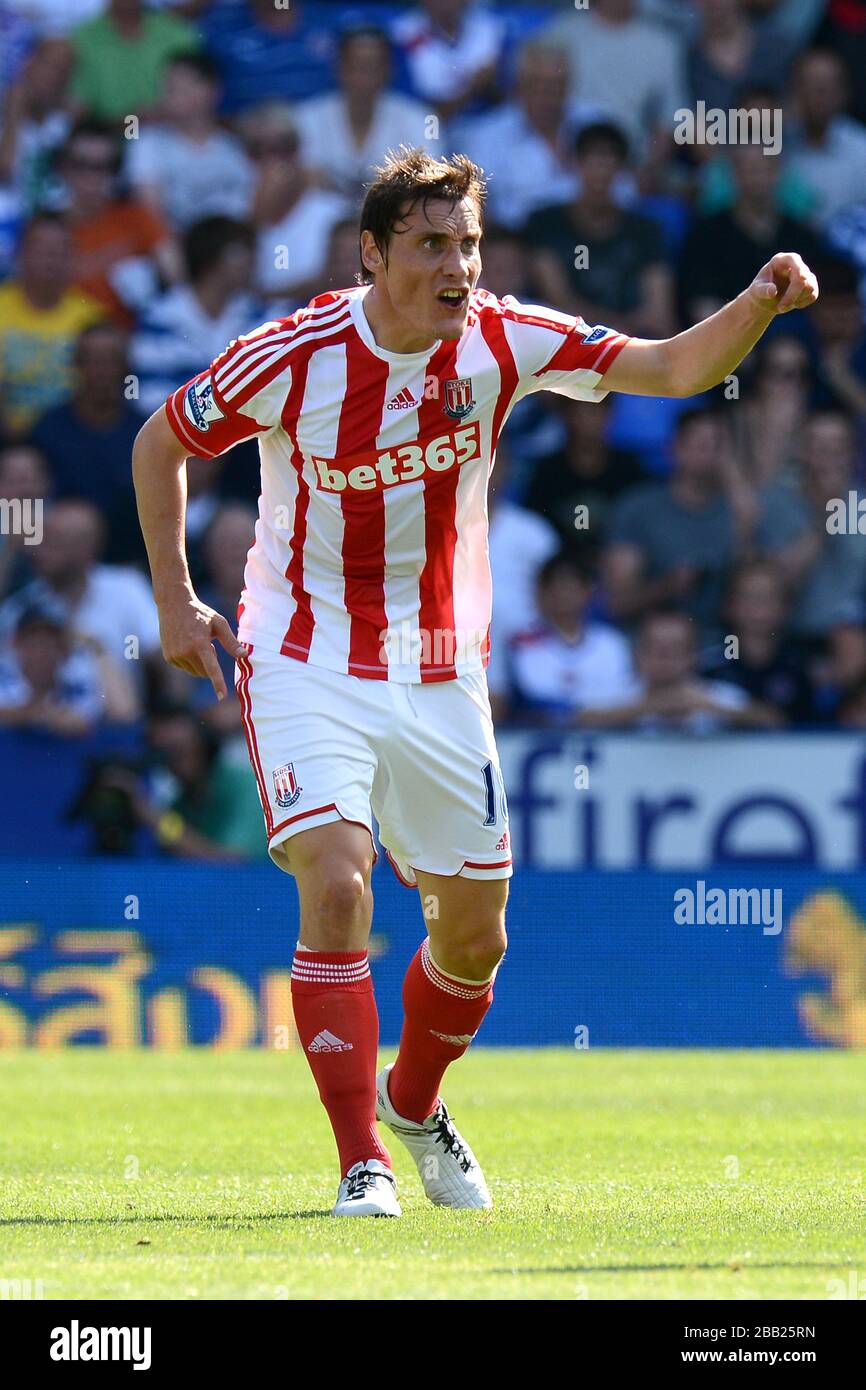 Dean Whitehead, Stoke City Stock Photo - Alamy