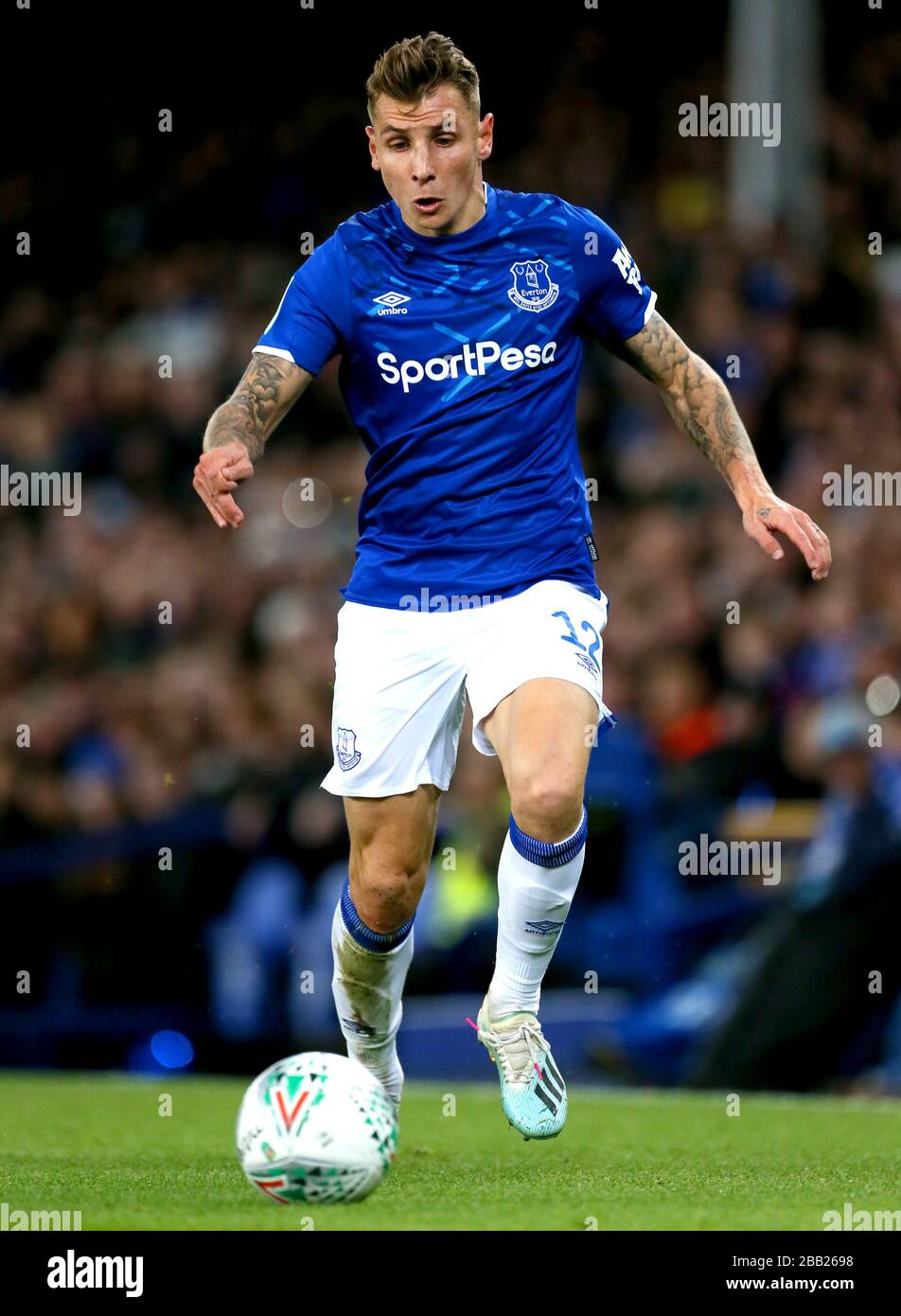 Everton's Lucas Digne in action Stock Photo - Alamy