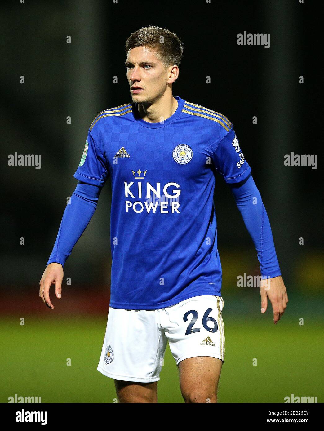 Leicester City's Dennis Praet Stock Photo - Alamy