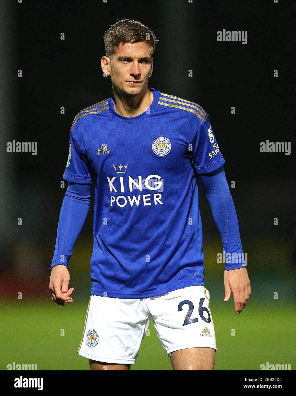 Leicester City's Dennis Praet Stock Photo - Alamy