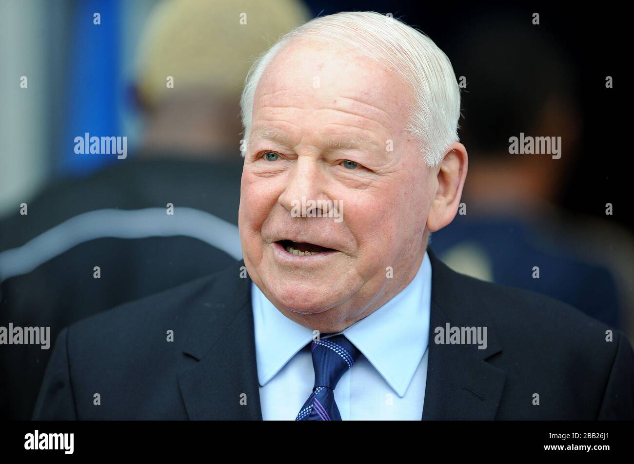 Wigan Athletic's chairman Dave Whelan before kick off Stock Photo - Alamy