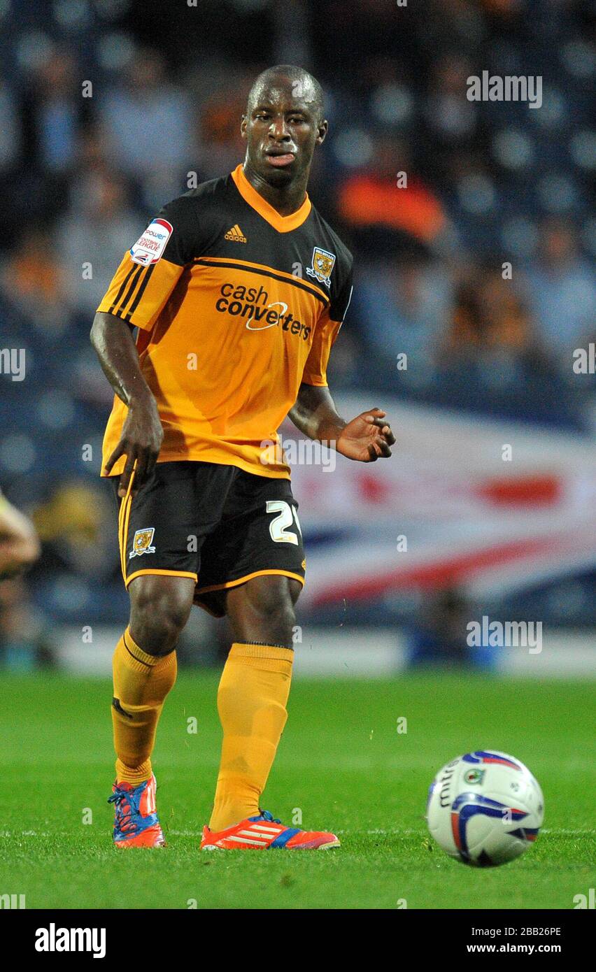 Hull City's Sone Aluko Stock Photo - Alamy