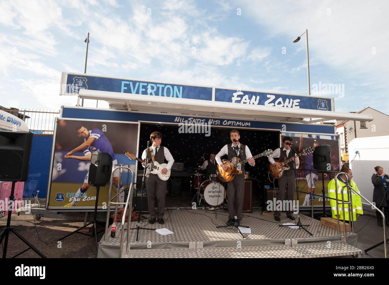 At fan zone stage hi-res stock photography and images - Alamy