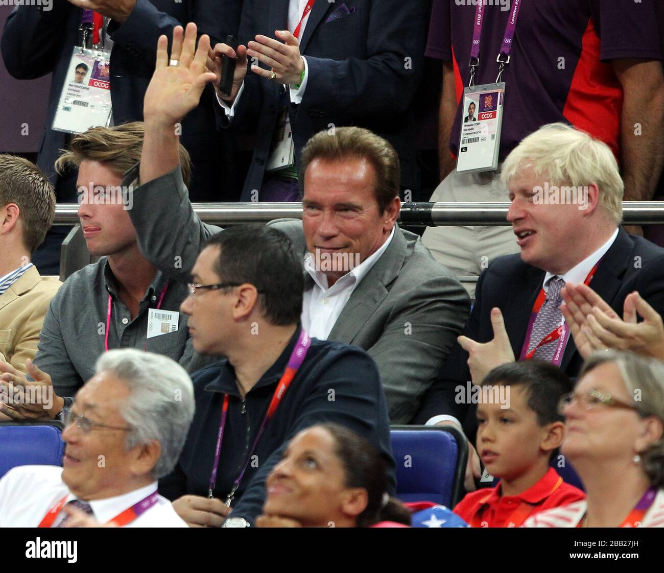 Boris johnson london olympics hi-res stock photography and images - Alamy