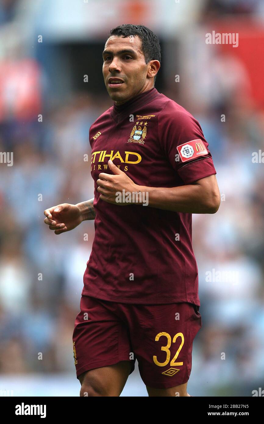 Carlos Tevez, Manchester City Stock Photo - Alamy
