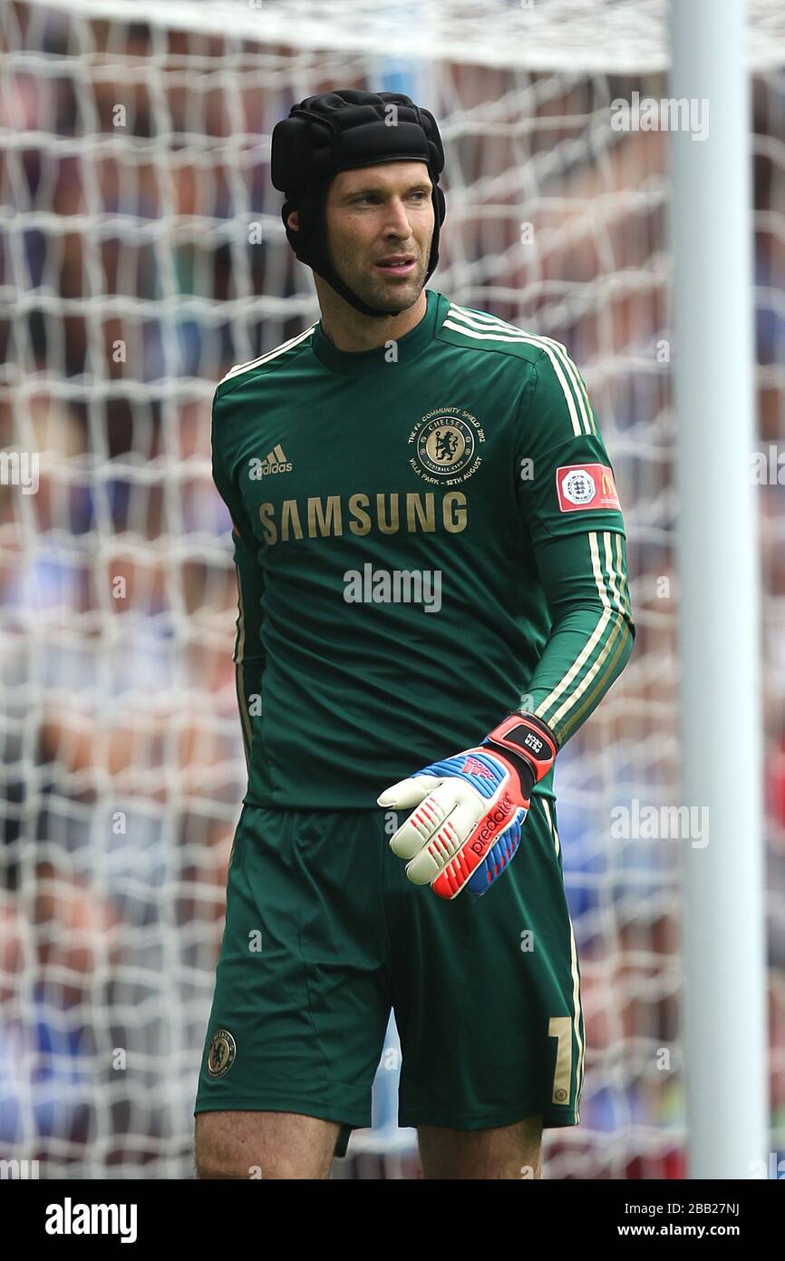 Petr Cech, Chelsea goalkeeper Stock Photo - Alamy