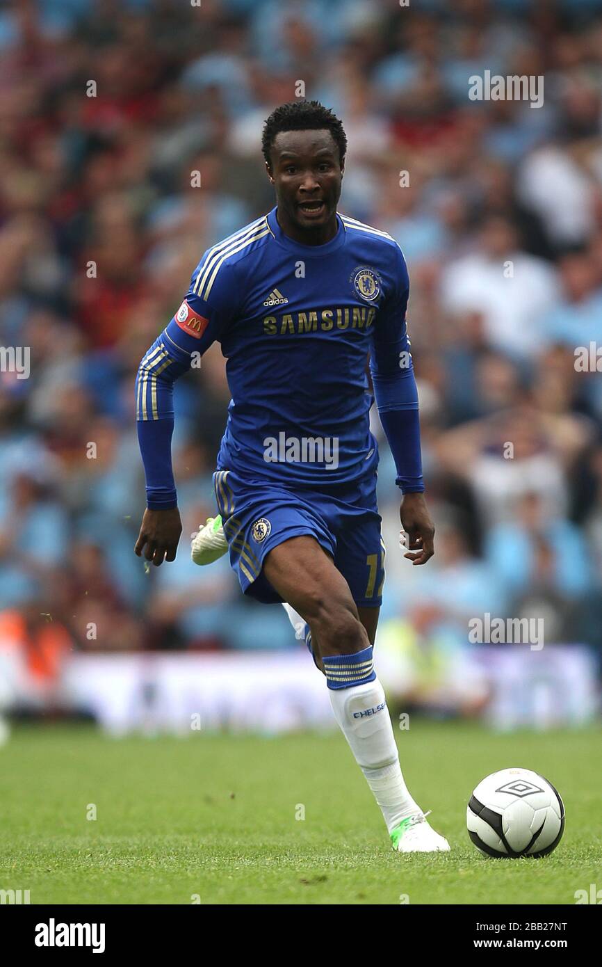 Jon Obi Mikel, Chelsea Stock Photo - Alamy