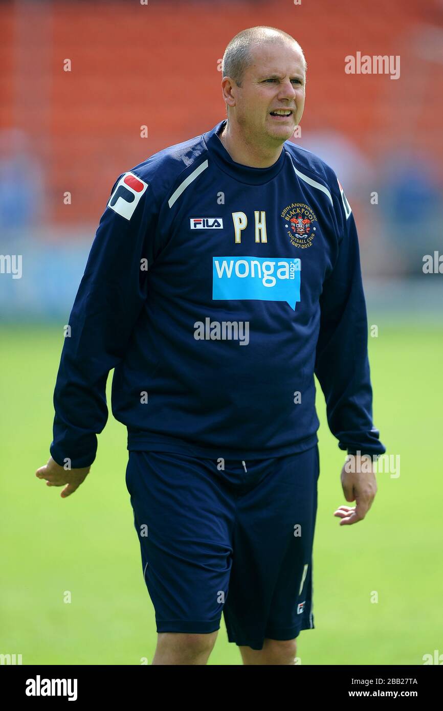 Phil Horner, Blackpool head physiotherapista Stock Photo - Alamy