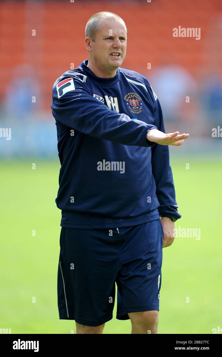 Phil Horner, Blackpool head physiotherapista Stock Photo - Alamy