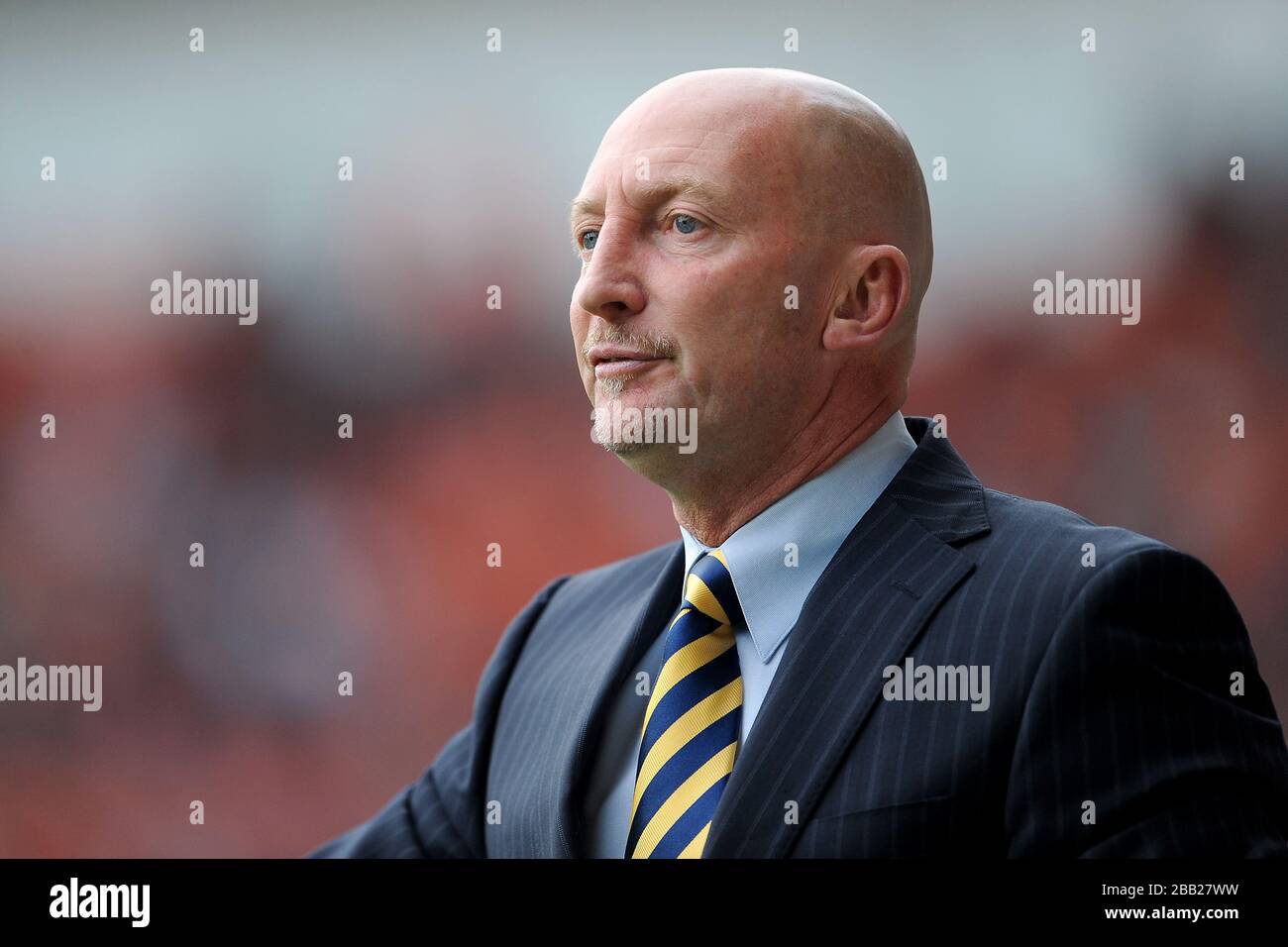 Ian Holloway, Blackpool manager Stock Photo - Alamy