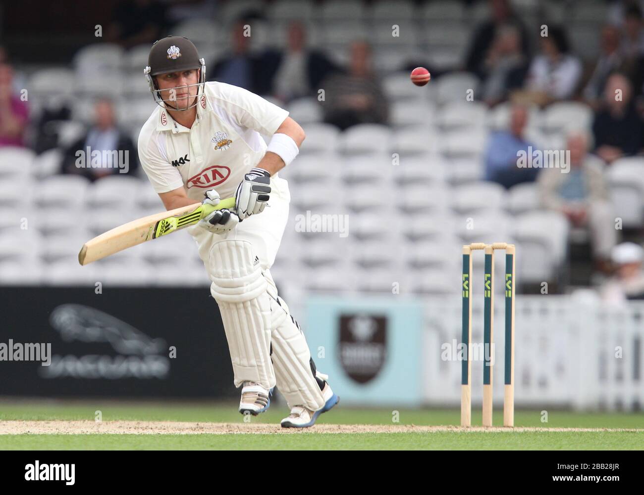 Rory Hamilton-Brown of Surrey batting Stock Photo - Alamy