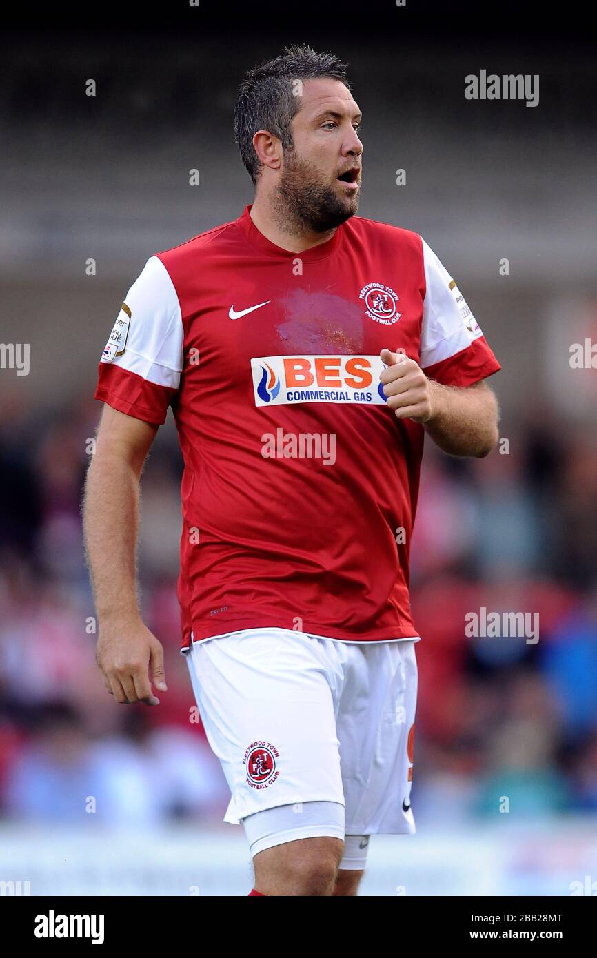 Jon Parkin, Fleetwood Town Stock Photo - Alamy