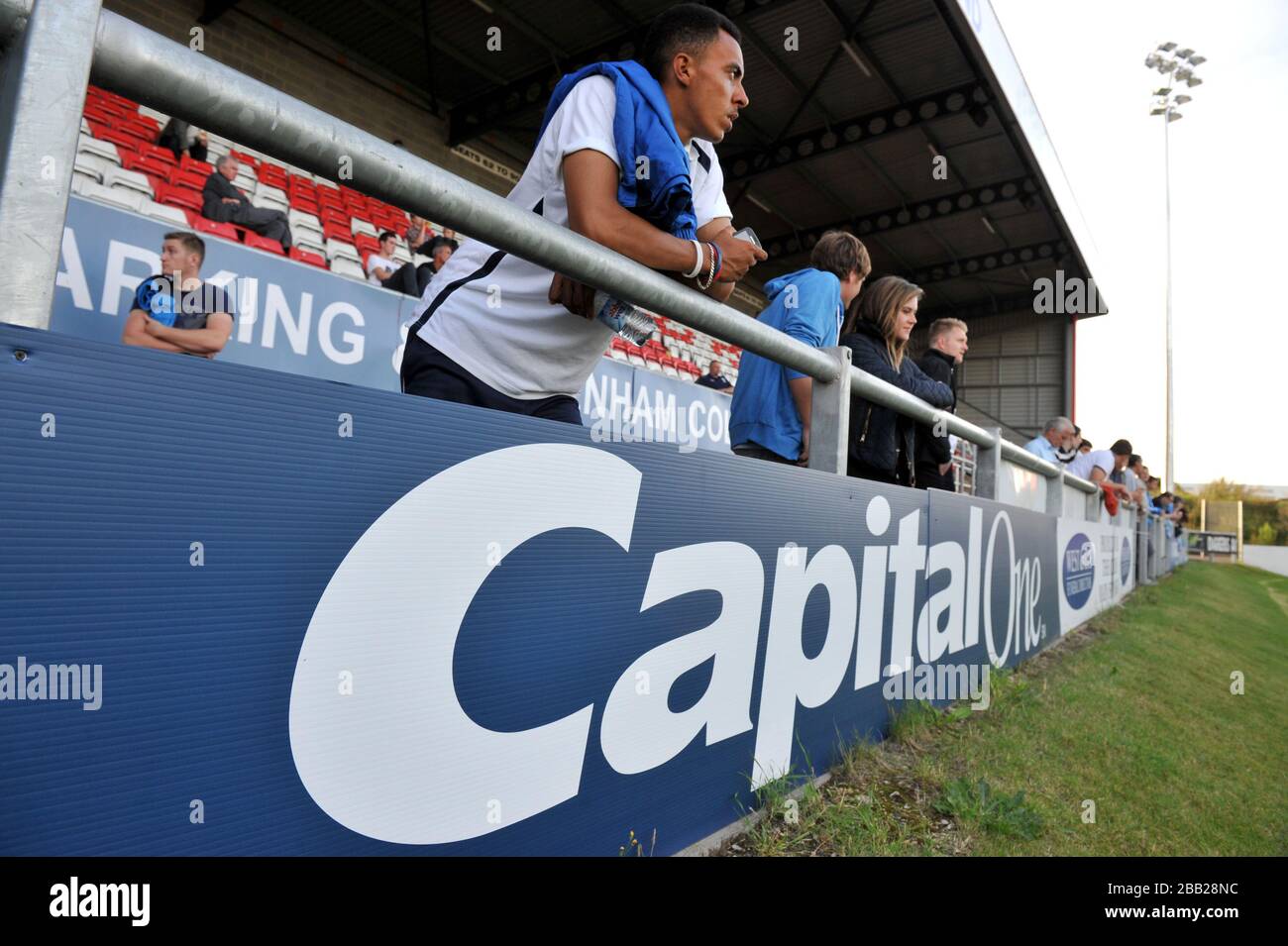 Football Field Sponsor Sign On
