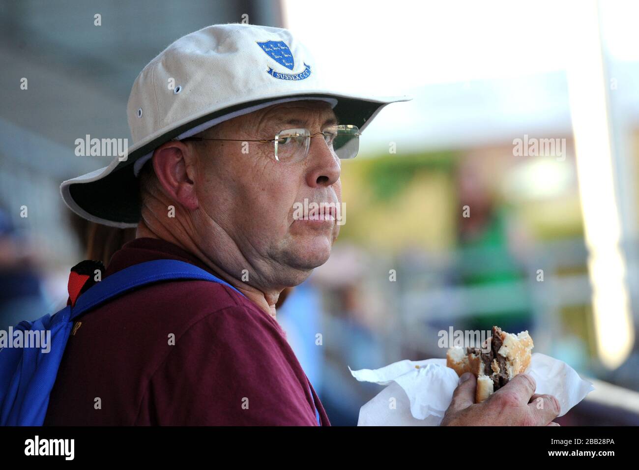 Football fan burger hi-res stock photography and images - Alamy