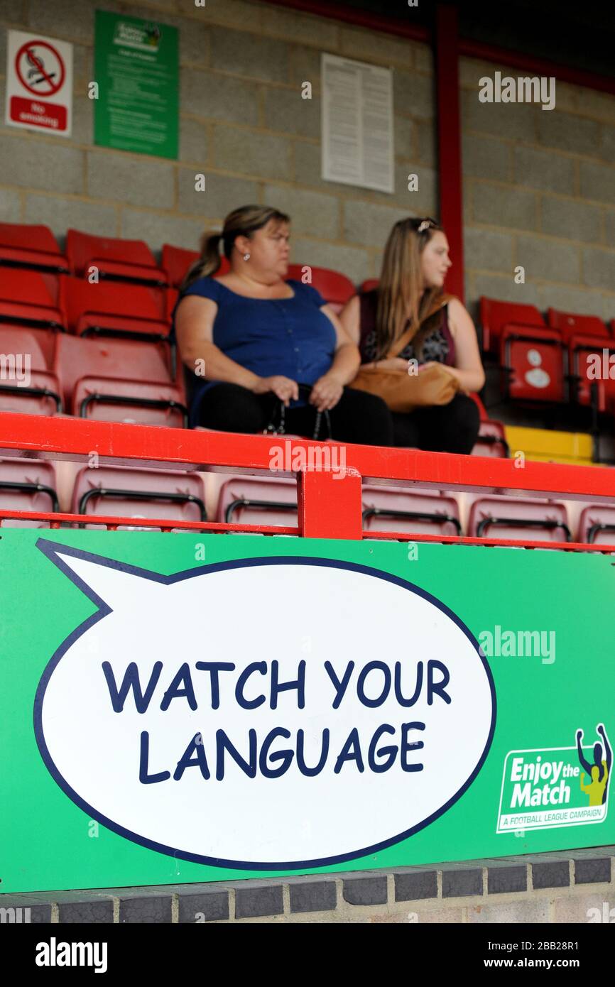 Football fans language hi-res stock photography and images - Alamy