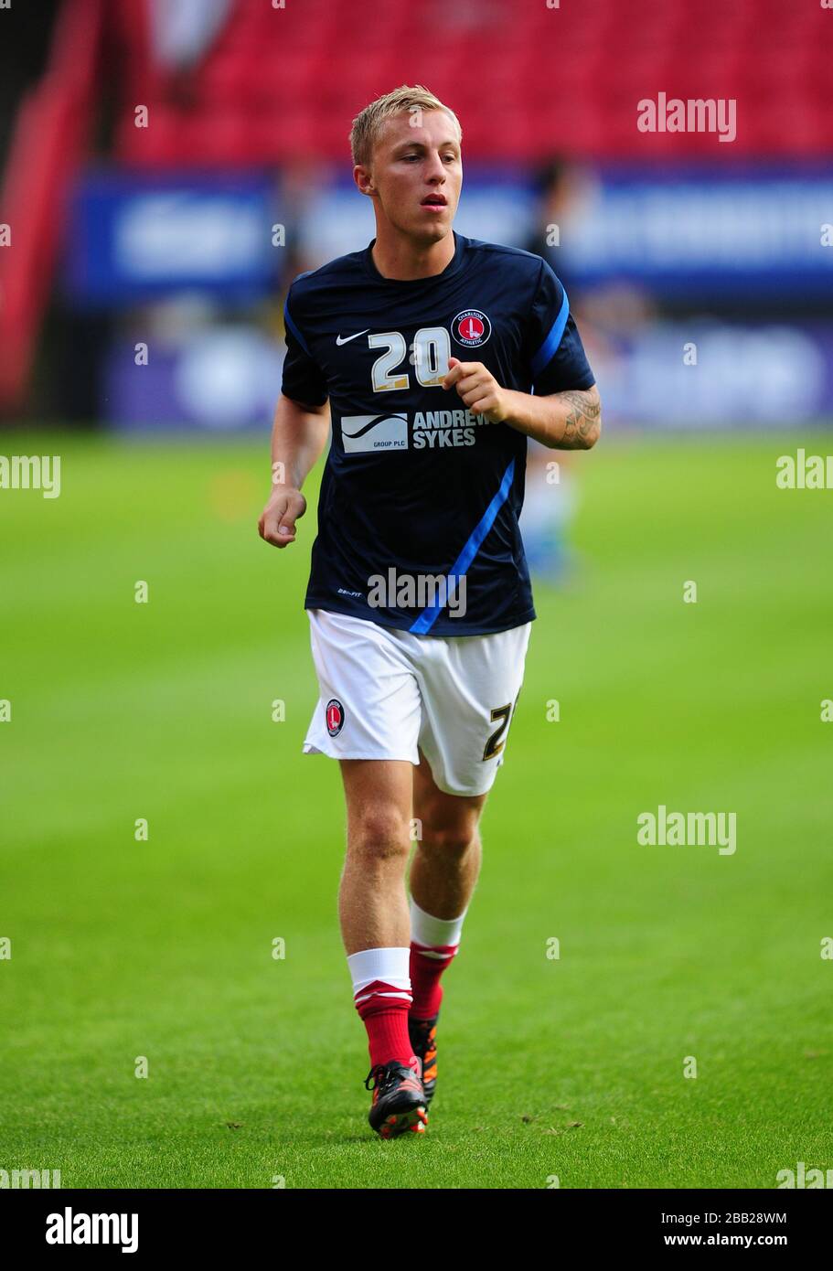 Chris Solly, Chalrton Athletic Stock Photo - Alamy